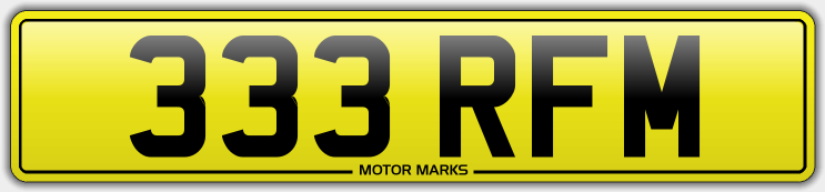 Cherished Number Plates - Motor Marks
