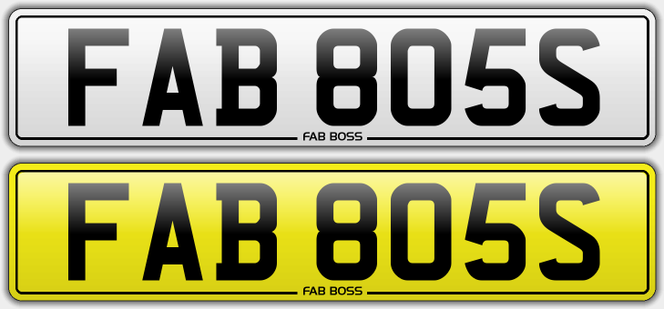 This cherished number plate is a genuine issued registration number and ...